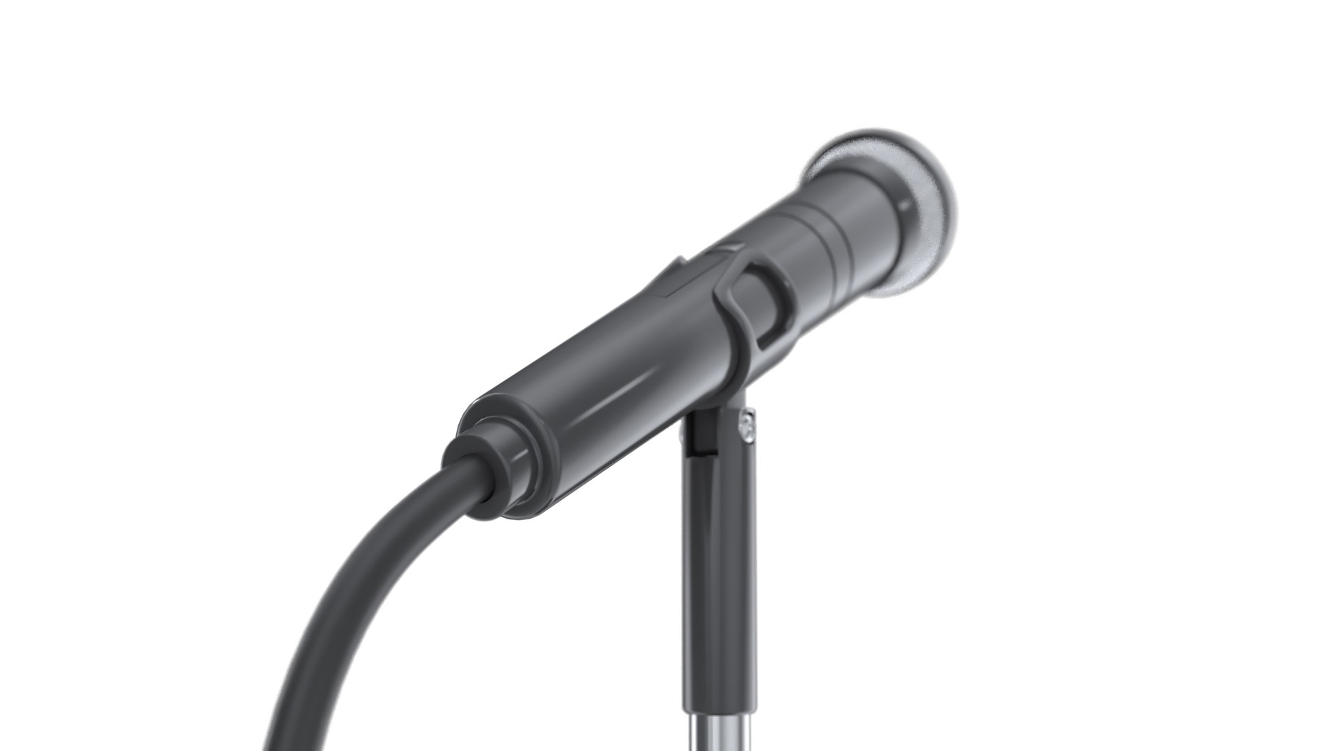 Microphone And Table Stand 3D Model - TurboSquid 2269145