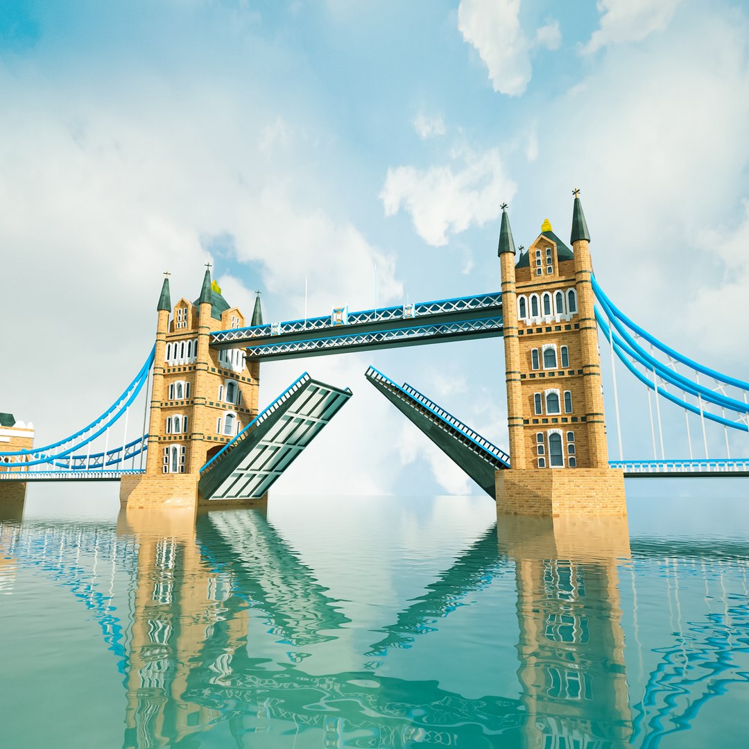 London Bridge 3D Model - TurboSquid 1622550