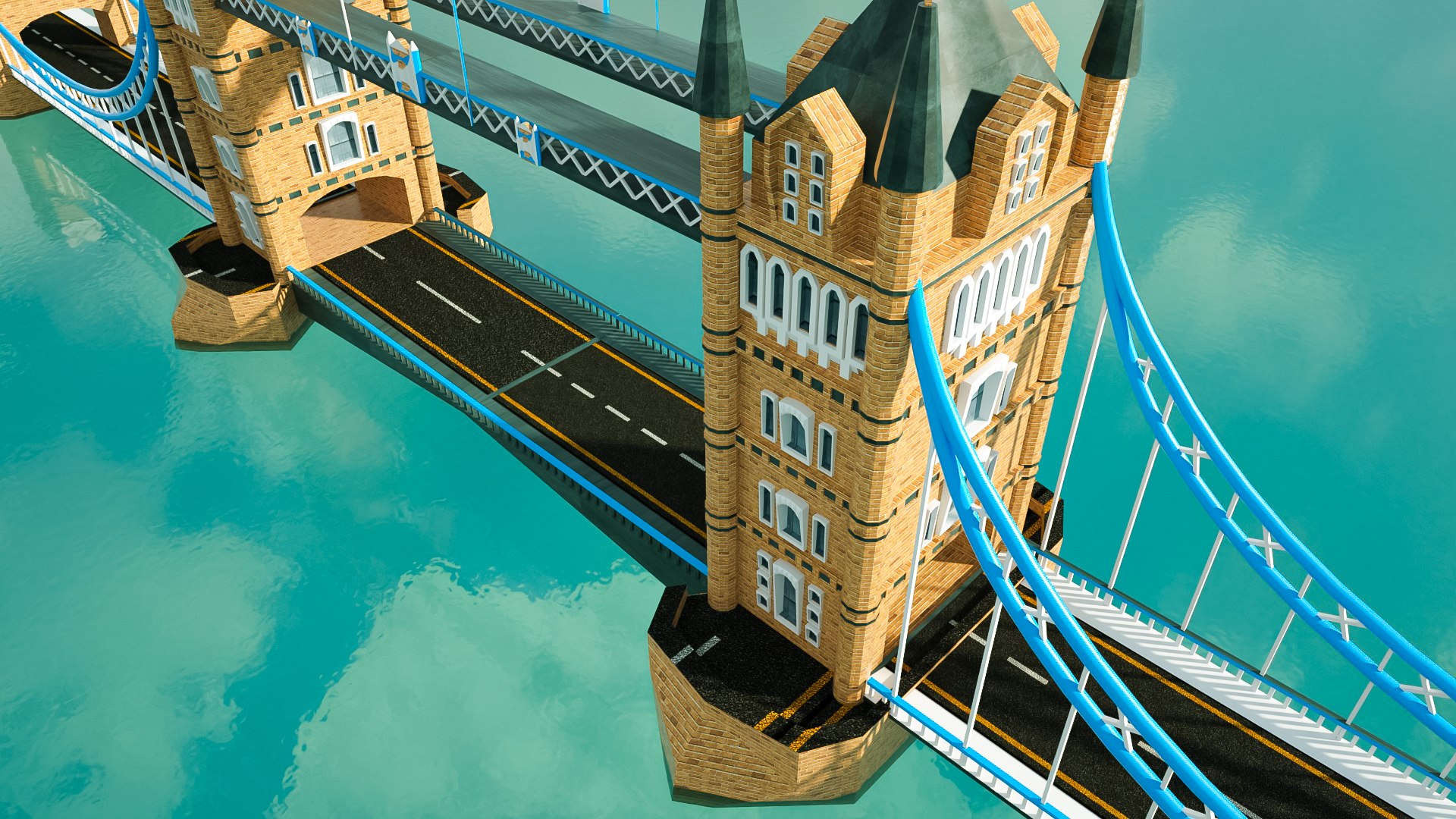 London Bridge 3D Model - TurboSquid 1622550
