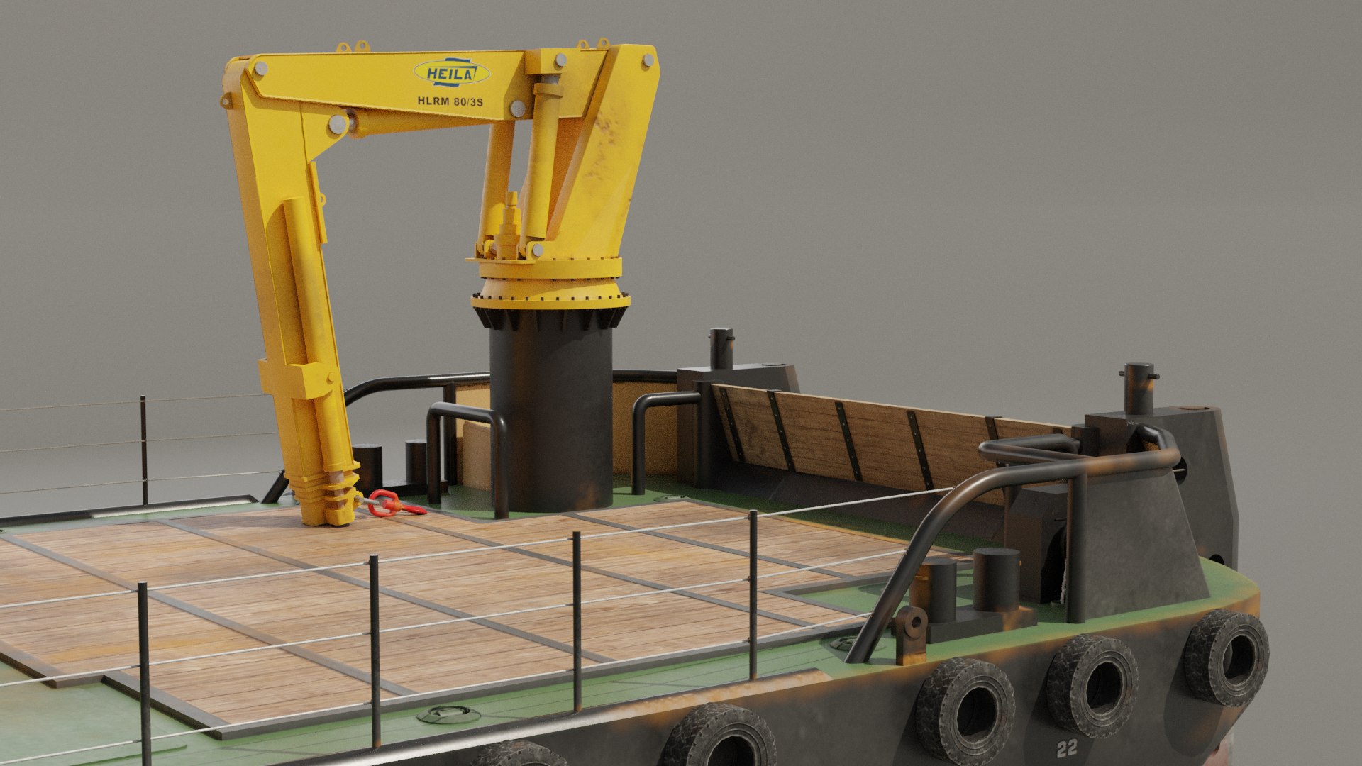 Work Boat Multi Cat 1908 SD 3D Model - TurboSquid 2236843