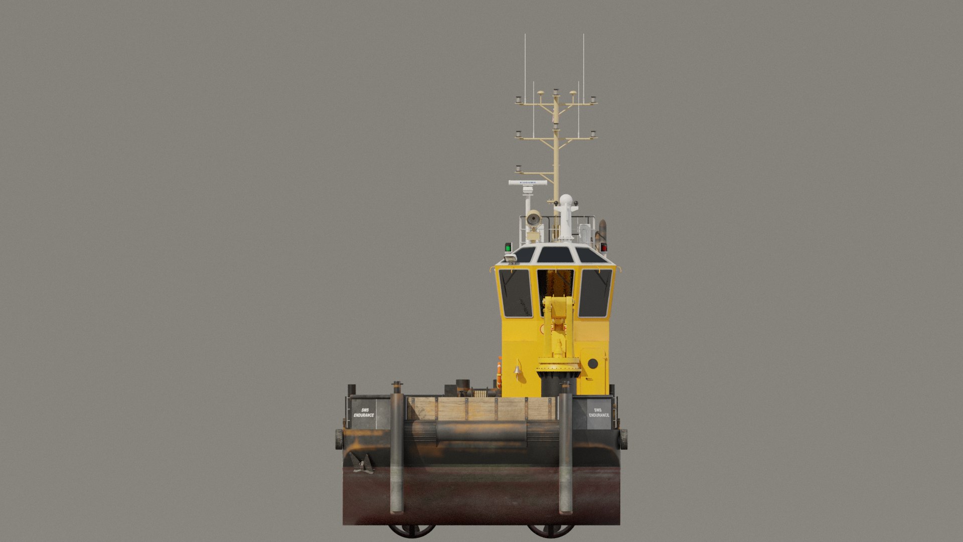 Work Boat Multi Cat 1908 SD 3D Model - TurboSquid 2236843
