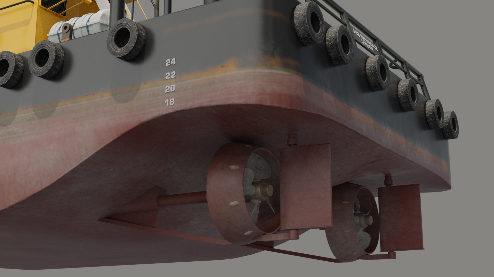 Work Boat Multi Cat 1908 SD 3D Model - TurboSquid 2236843