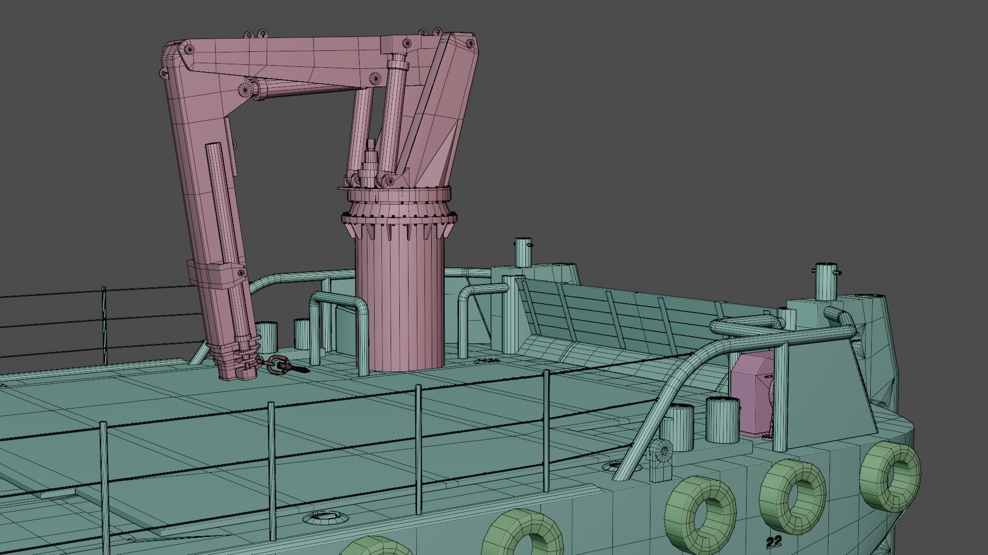 Work Boat Multi Cat 1908 SD 3D Model - TurboSquid 2236843