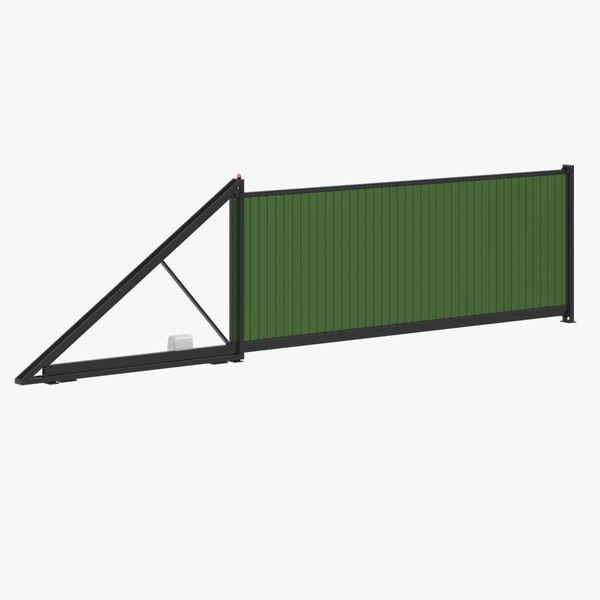 modelo 3d Sliding gate - TurboSquid 1954728