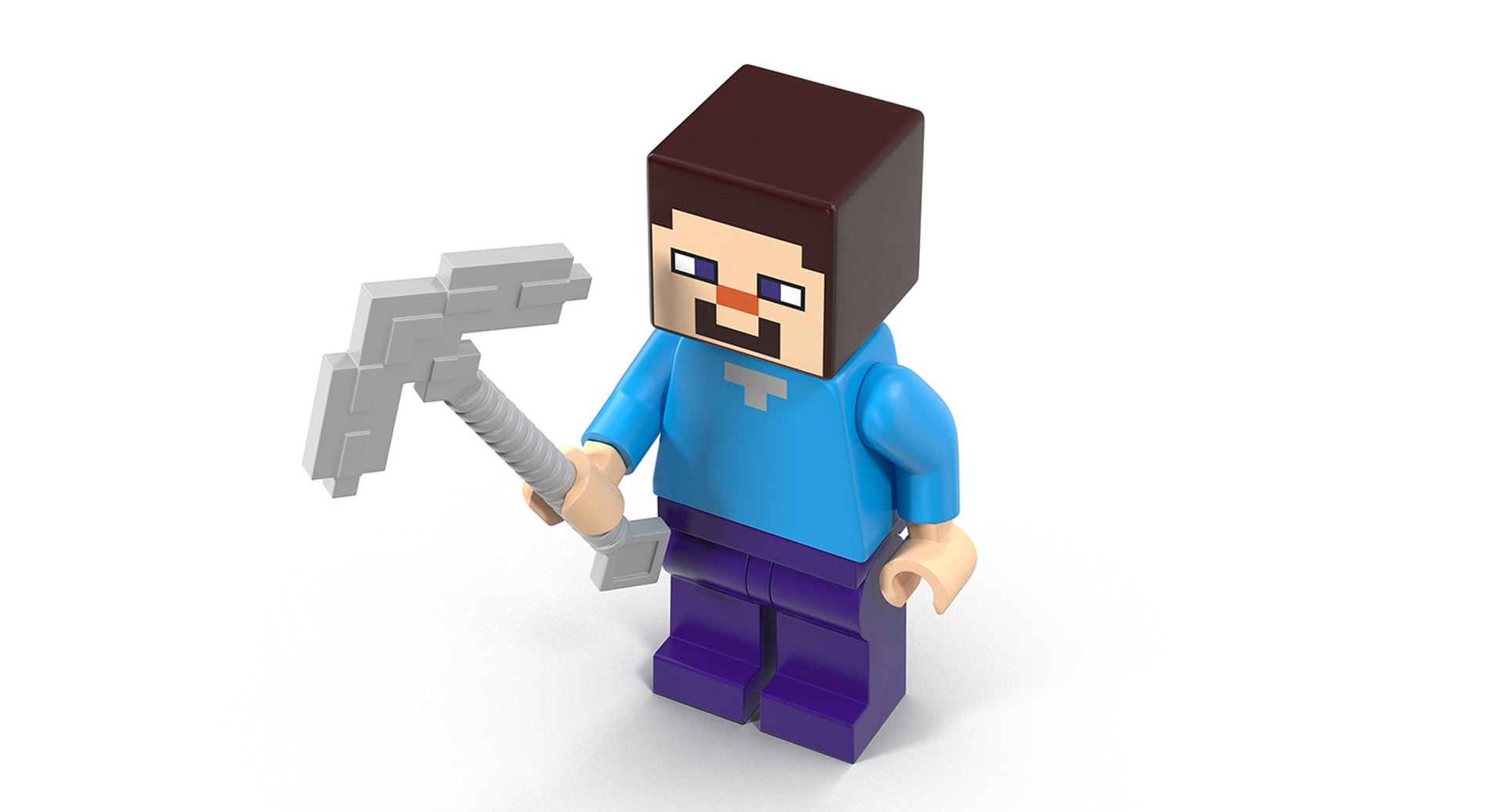 Lego Minecraft Steve Model - TurboSquid 1181713