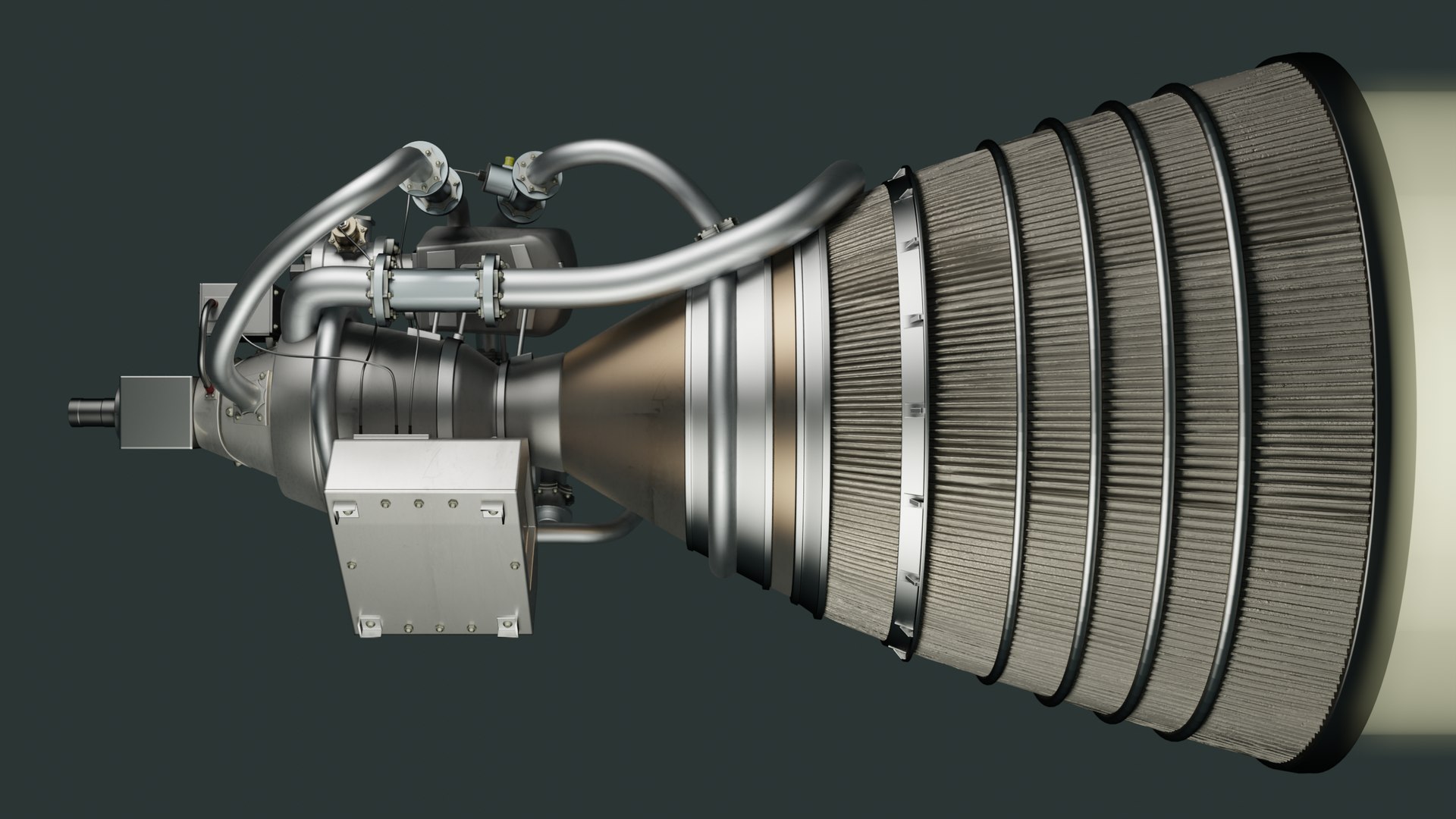 Rocket Engine Rl10a 3D Model - TurboSquid 1599265