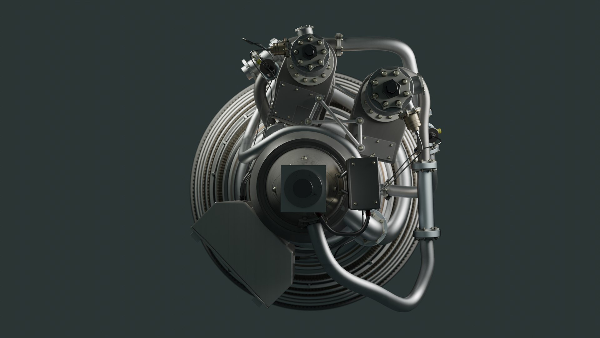 Rocket Engine Rl10a 3D Model - TurboSquid 1599265