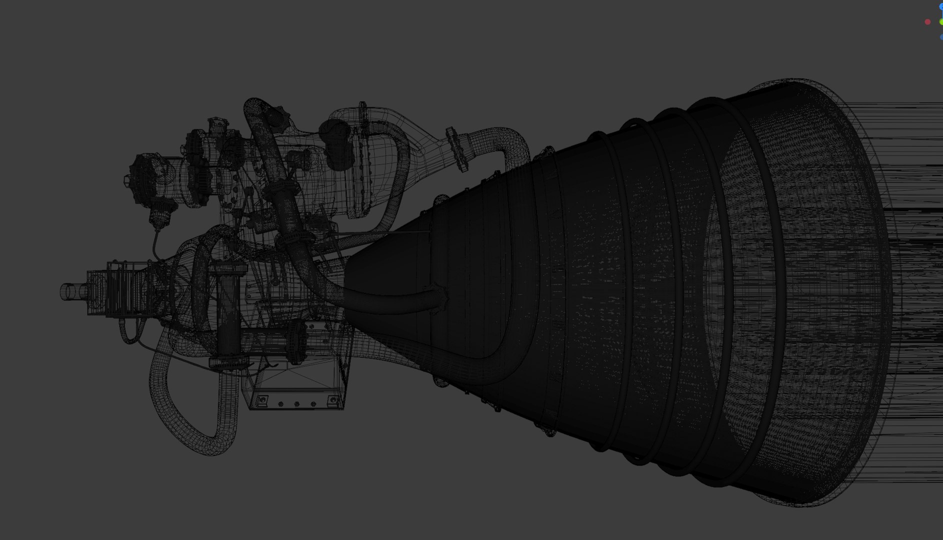 Rocket Engine Rl10a 3D Model - TurboSquid 1599265