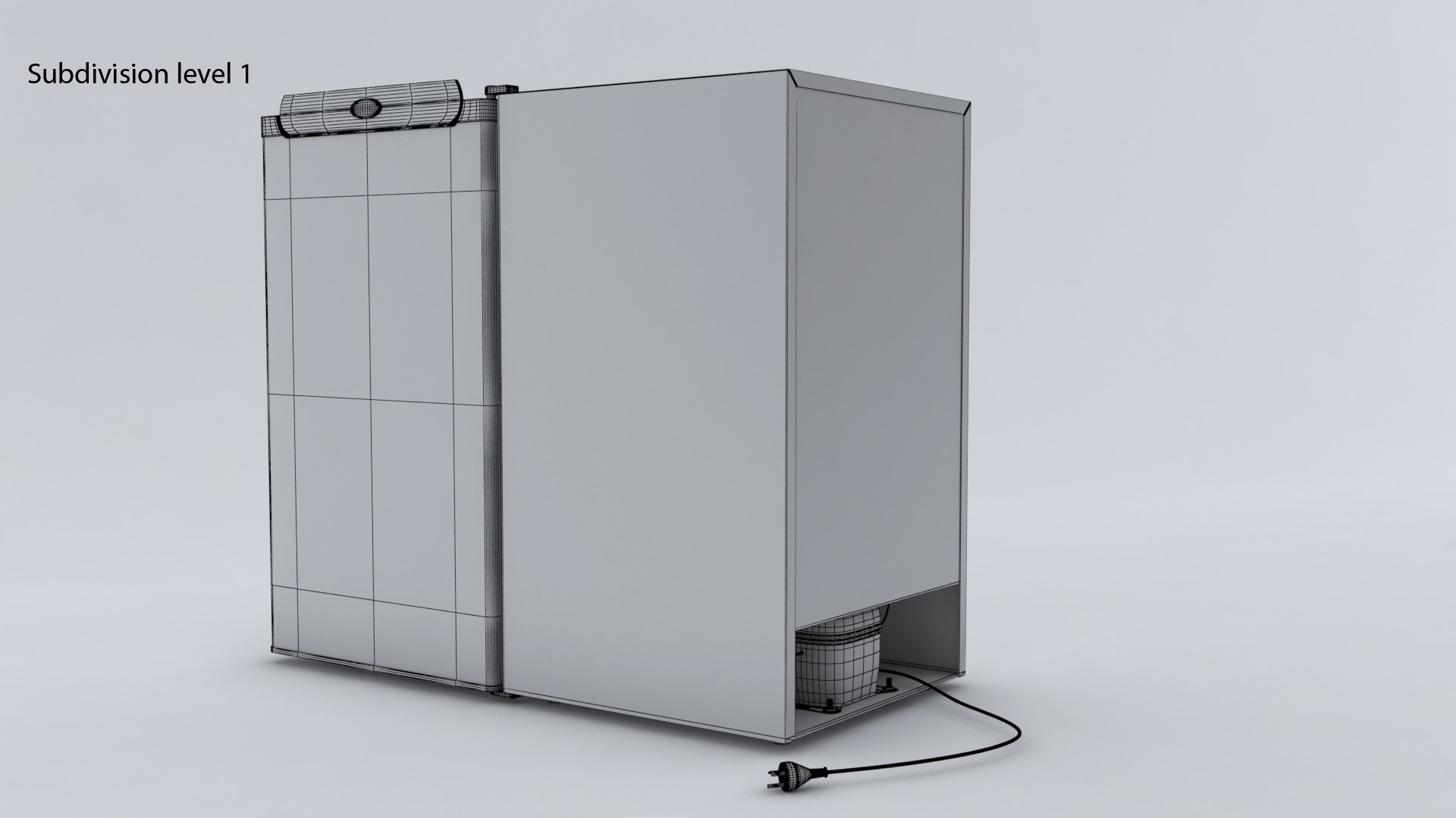 3D Mini Fridge - TurboSquid 1447236
