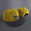 3d model snapback yellow