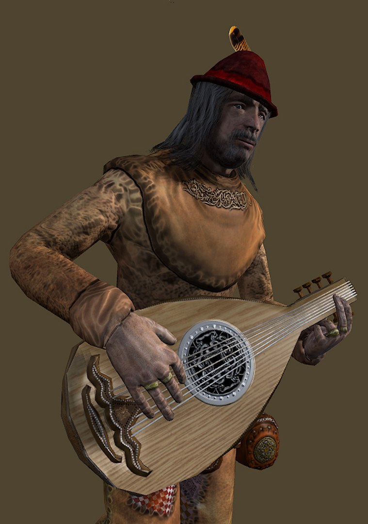 bard character 3d max