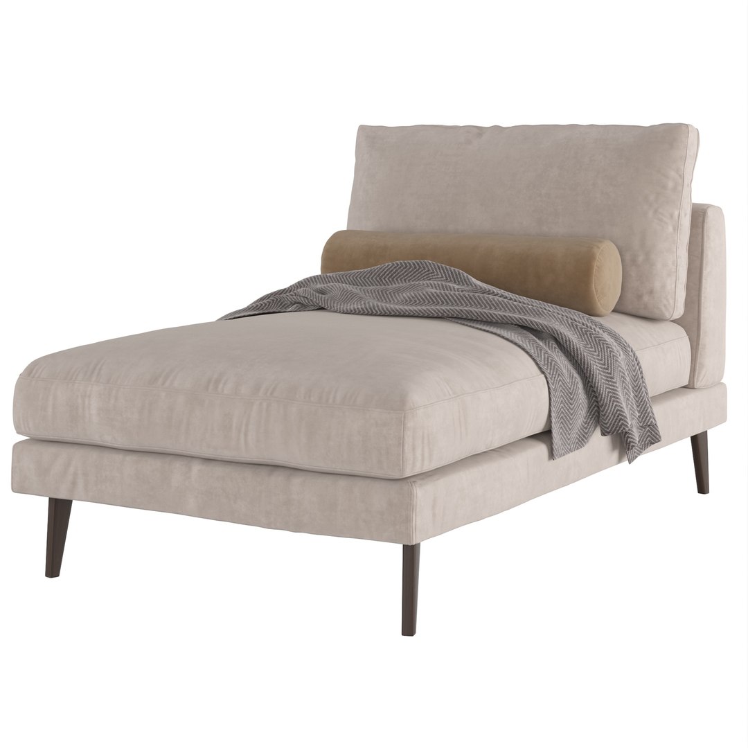 Chaise Longue Nelson 3D - TurboSquid 1936293