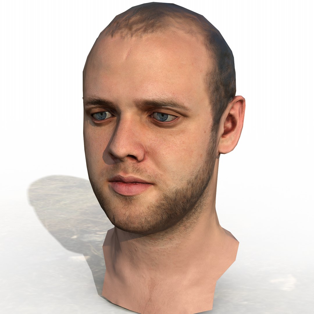 3D Model Rigged Ready Head - - TurboSquid 1184152