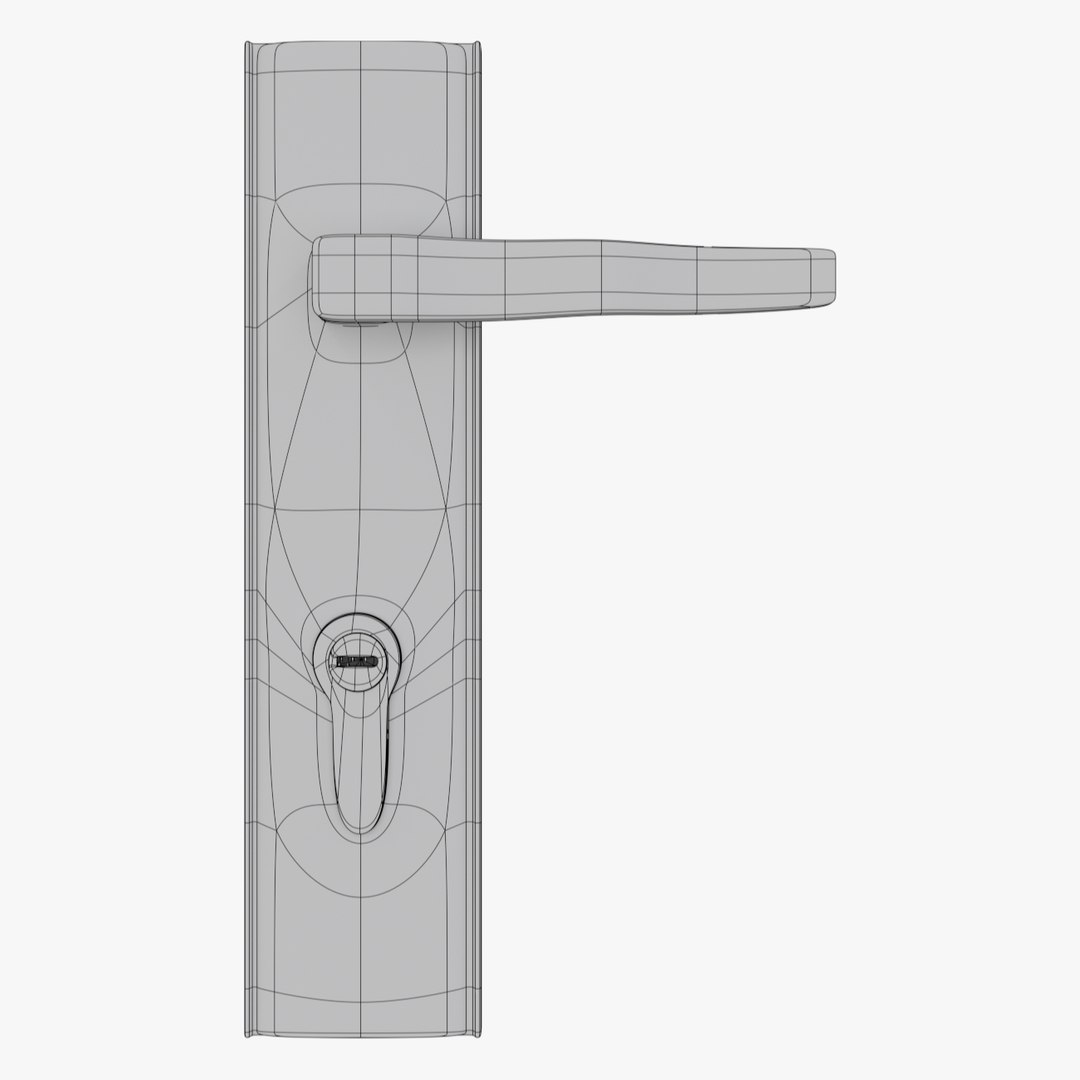 Door Lock 2 3d Model