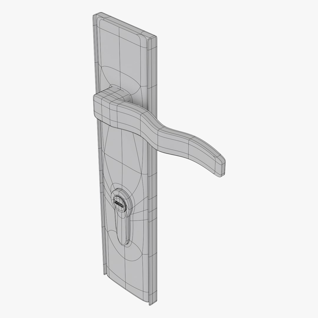 Door Lock 2 3d Model