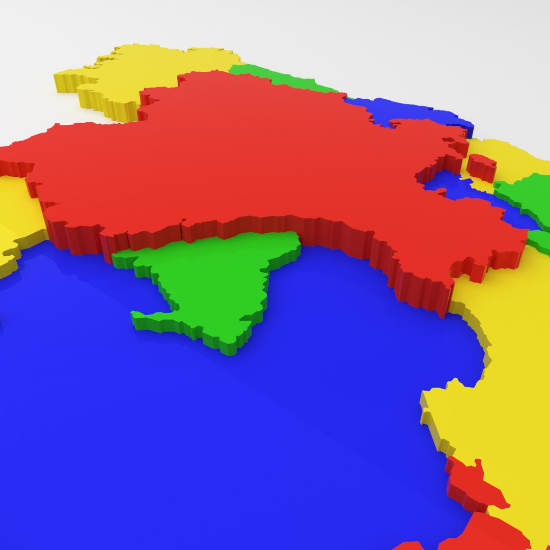 3D Spain District State Model - TurboSquid 1282922