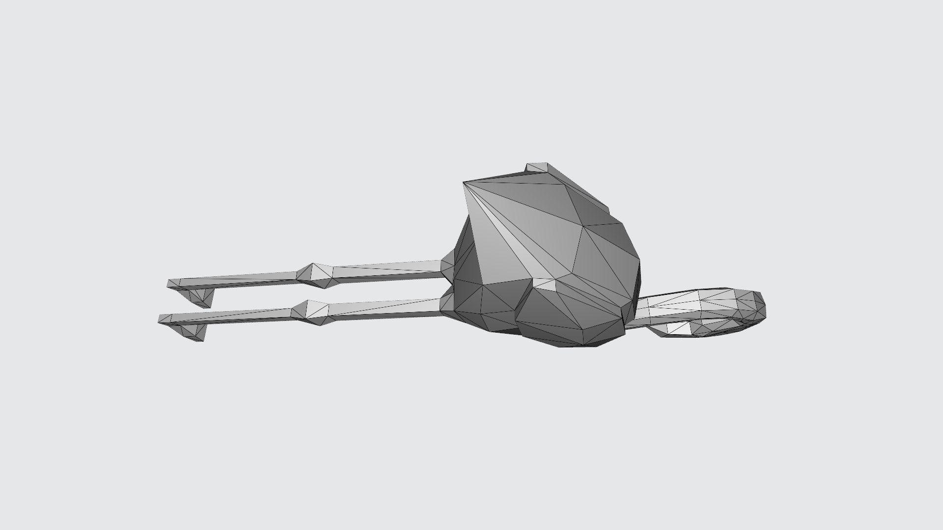 Flamingo Low Poly 3D Model - TurboSquid 2322592