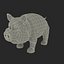 cartoon pig c4d