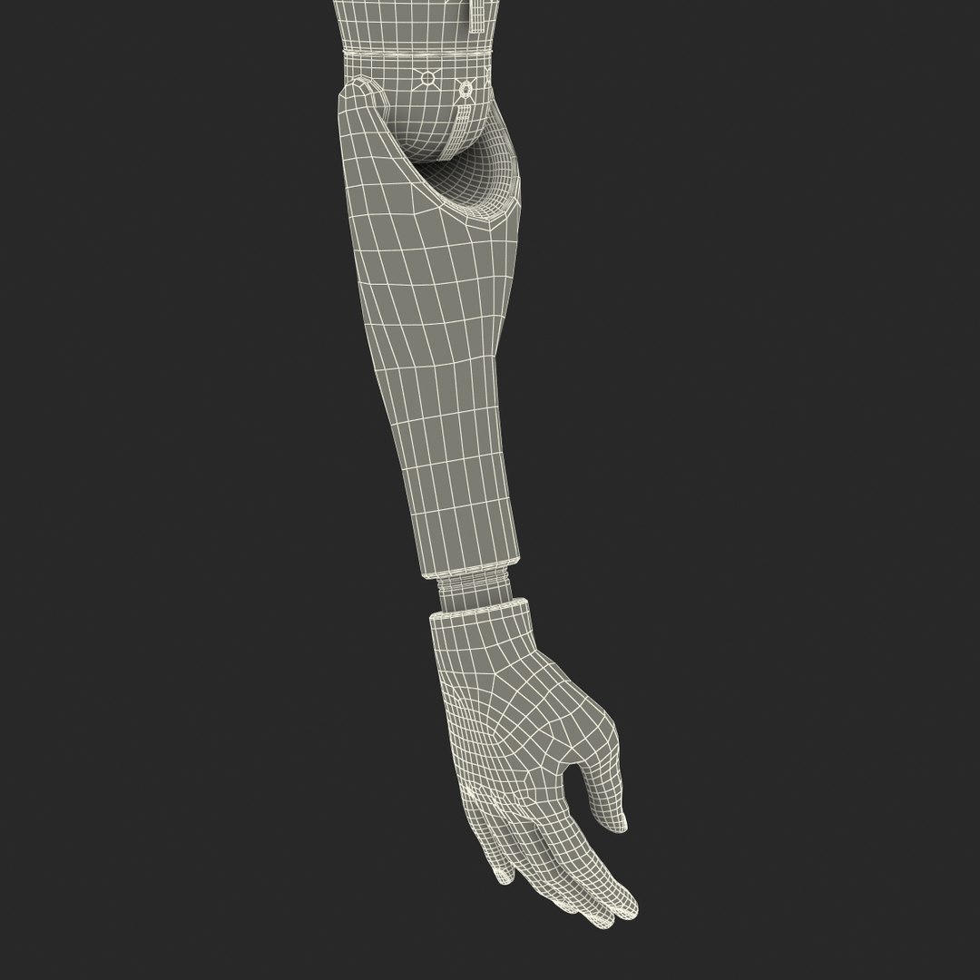 3d prosthetic arm model
