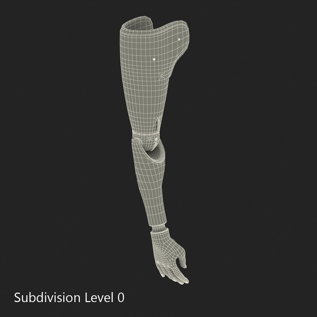 3d prosthetic arm model
