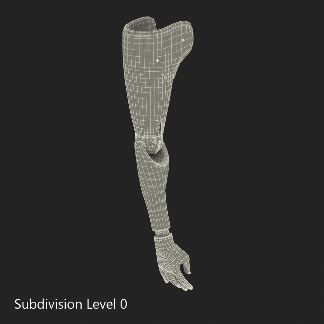 3d prosthetic arm model