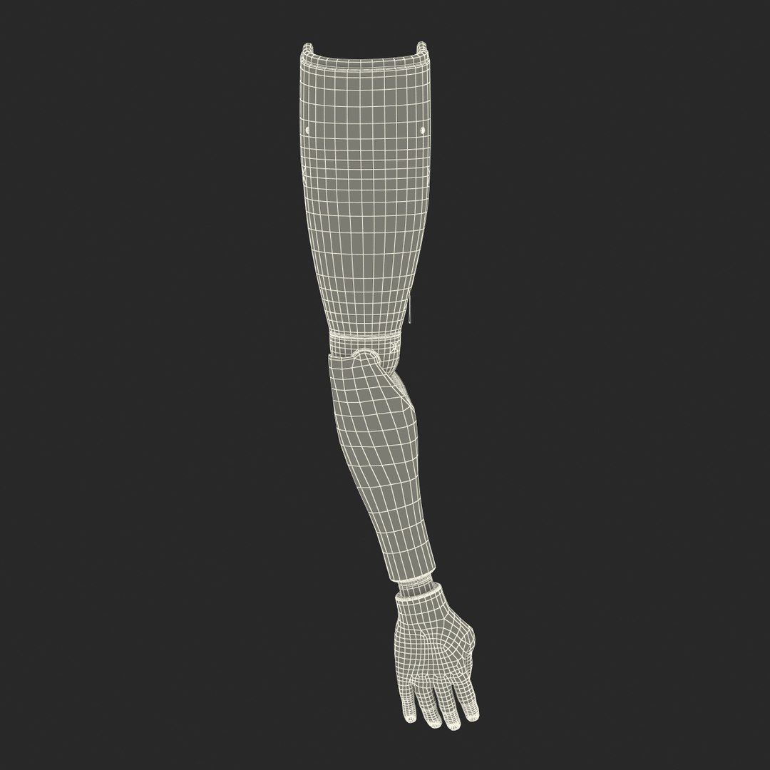 3d prosthetic arm model
