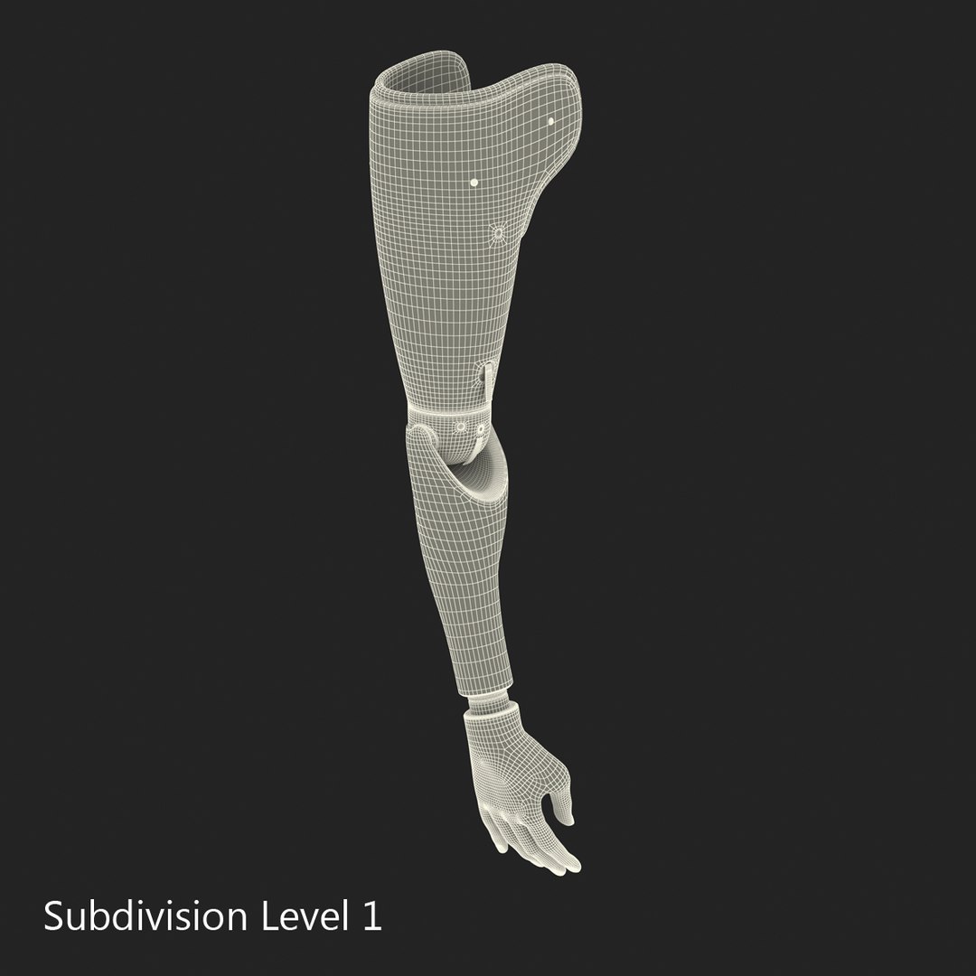 3d prosthetic arm model
