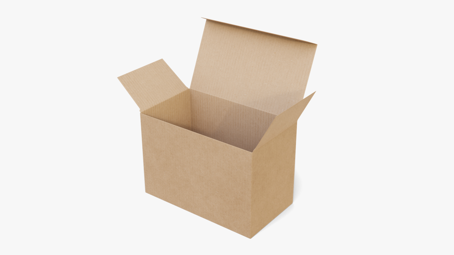 3D Corrugated Box V4 - TurboSquid 2250284