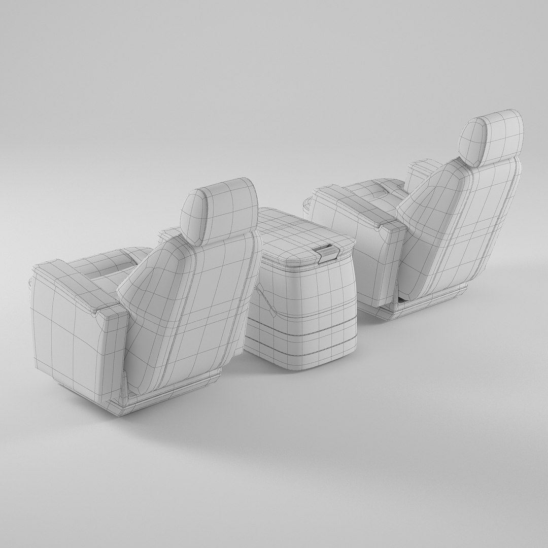 3ds Vip Airplane Business Seats