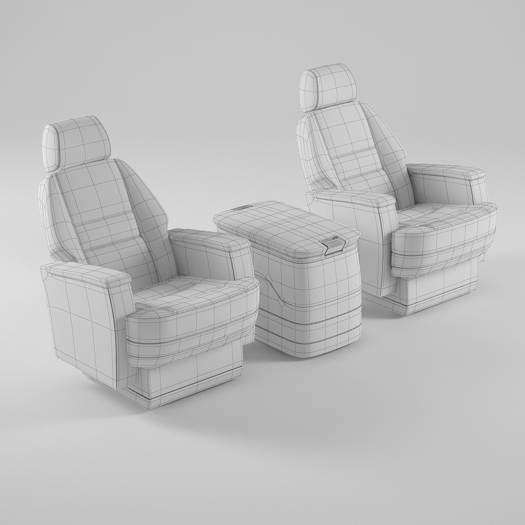 3ds Vip Airplane Business Seats