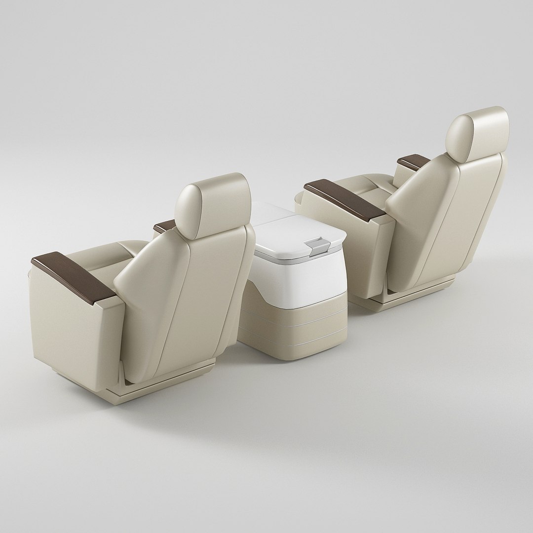 3ds Vip Airplane Business Seats