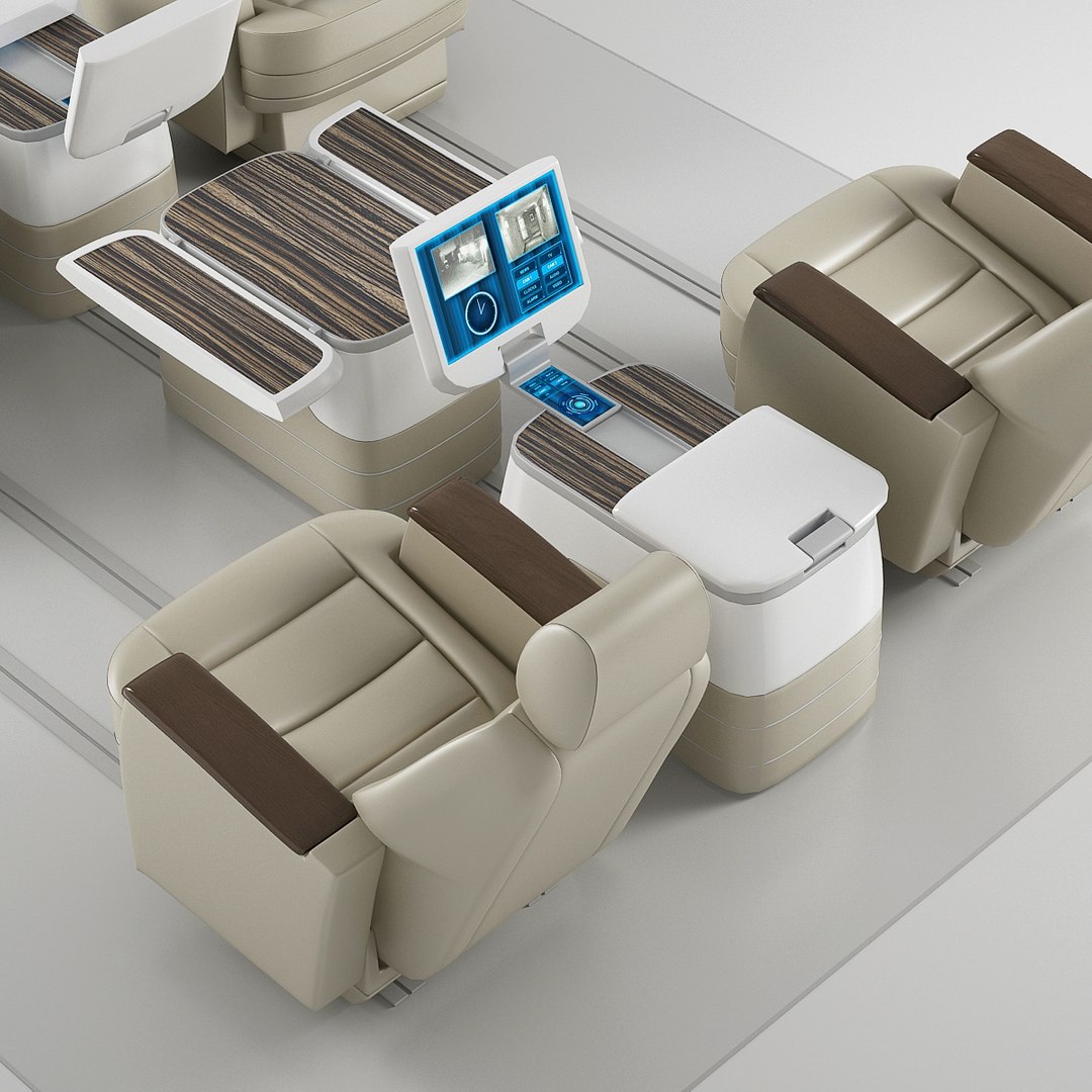 3ds Vip Airplane Business Seats