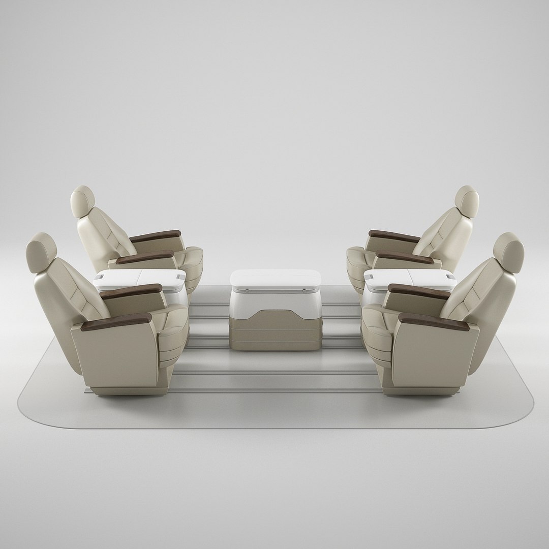 3ds Vip Airplane Business Seats