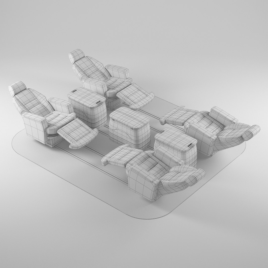 3ds Vip Airplane Business Seats