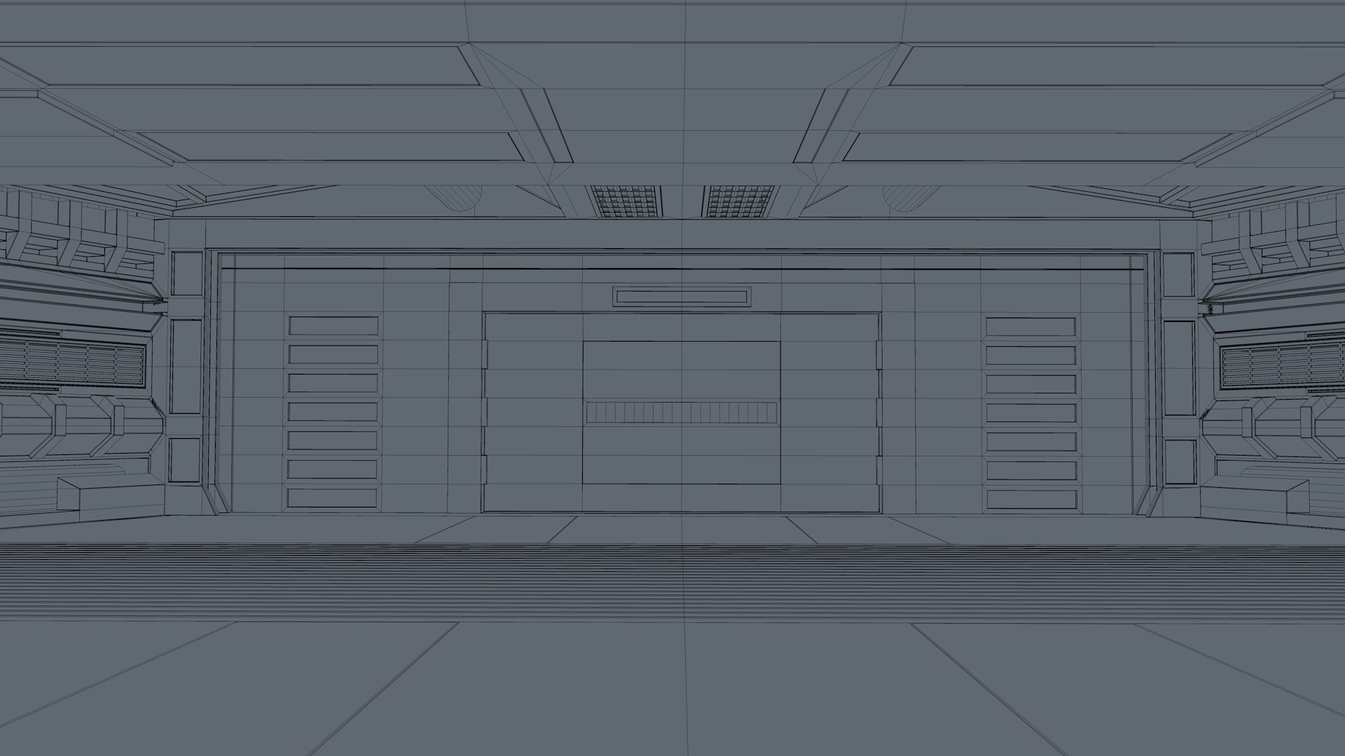 Sci Fi Interior 3D - TurboSquid 1941118