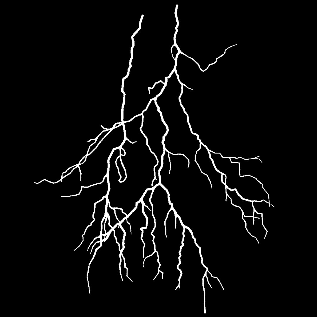 3D Lightning Bolts - TurboSquid 1460109