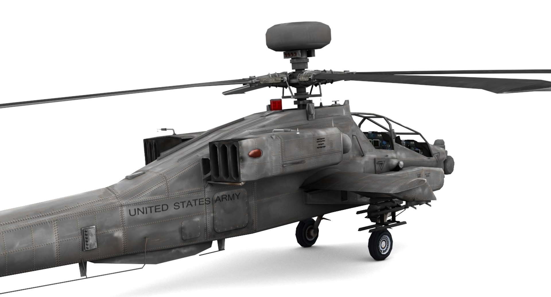 Boeing Apache Helicopter 3D Model - TurboSquid 1186115
