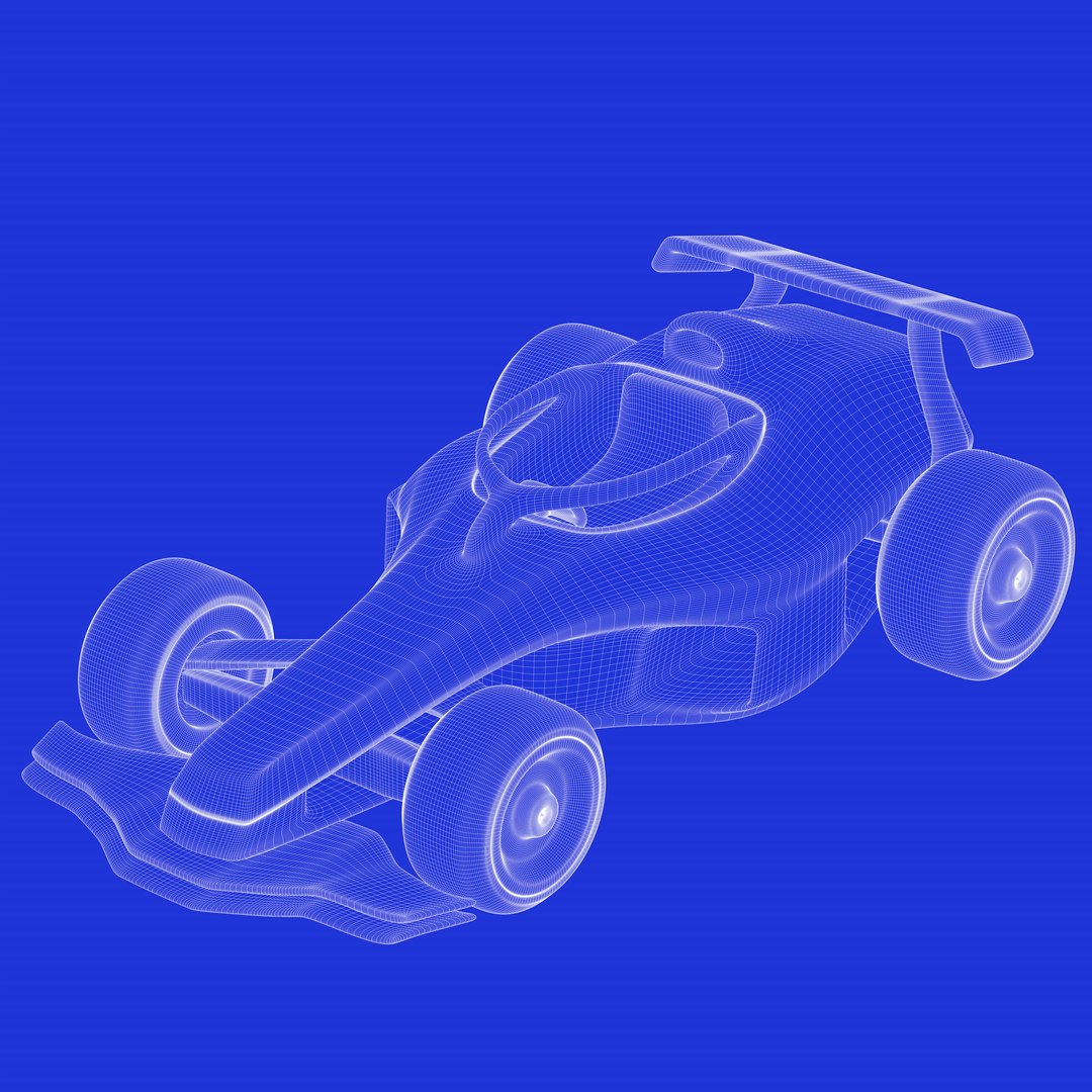 Formula One Race Car 3D - TurboSquid 1895065
