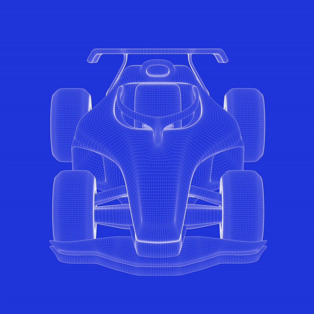 Formula One Race Car 3D - TurboSquid 1895065