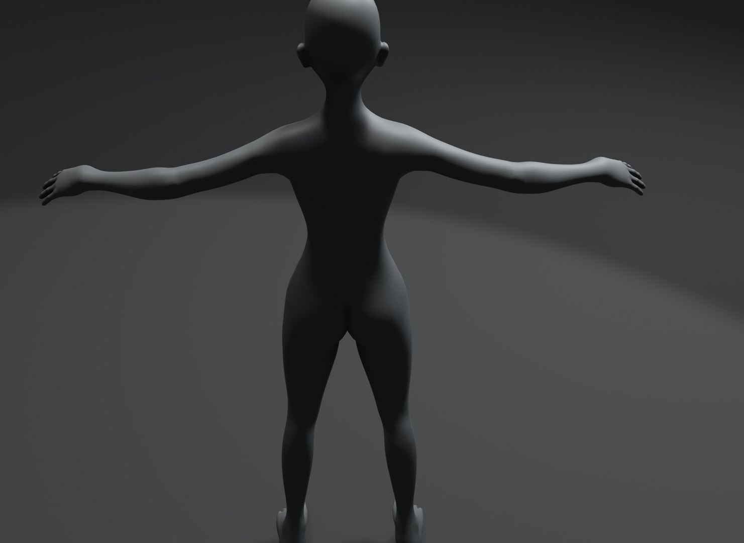 Girl Kid Body Base Mesh 3D Model 20k Polygons 3D Model - TurboSquid 1749711