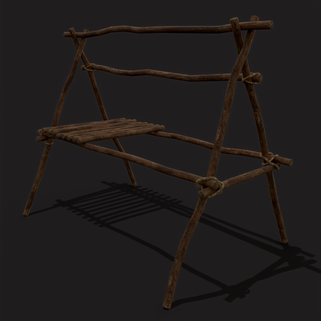 Rustic Native American Chippewa Kitchen Model - TurboSquid 1926695