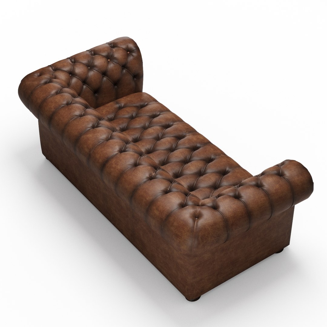 Chester Chesterfield Sofa 3d Model