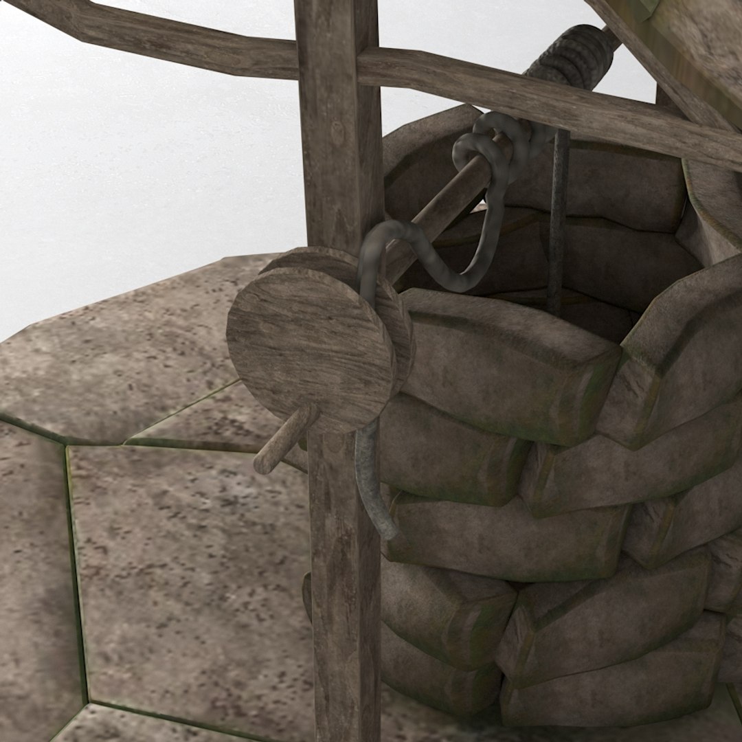 3D Well Rope - TurboSquid 1430343