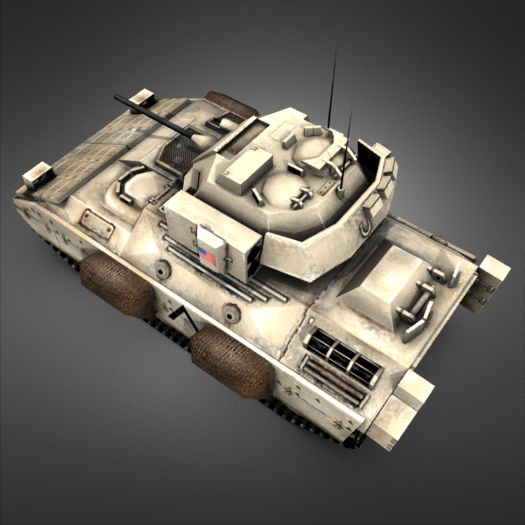 3d M2a2 Bradley M2 Model