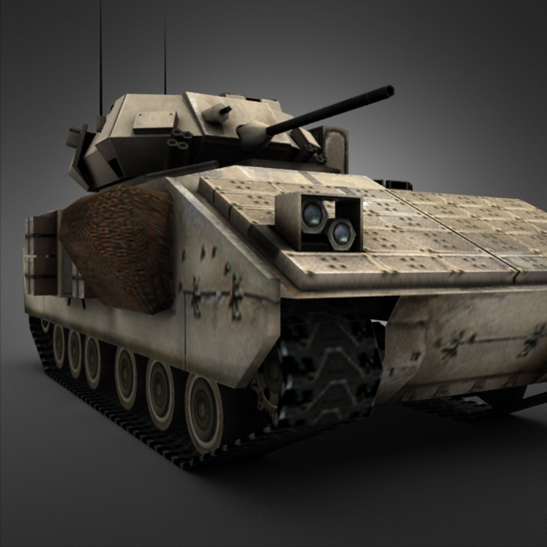 3d M2a2 Bradley M2 Model