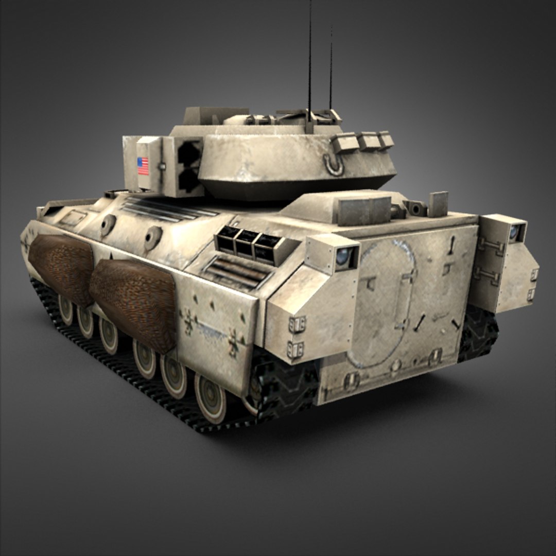 3d M2a2 Bradley M2 Model