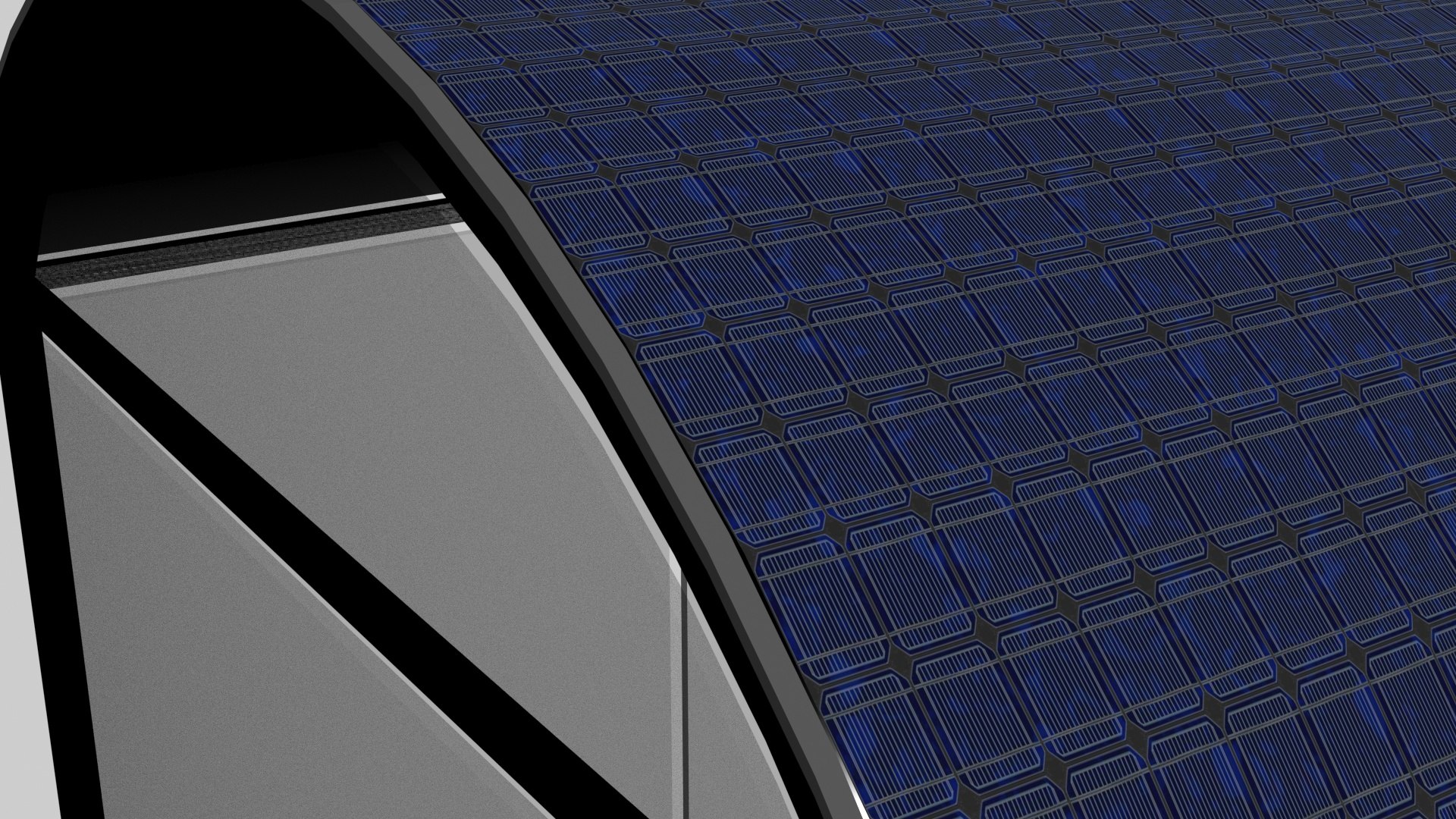 Solar Panel Bus Station 3D - TurboSquid 1921720