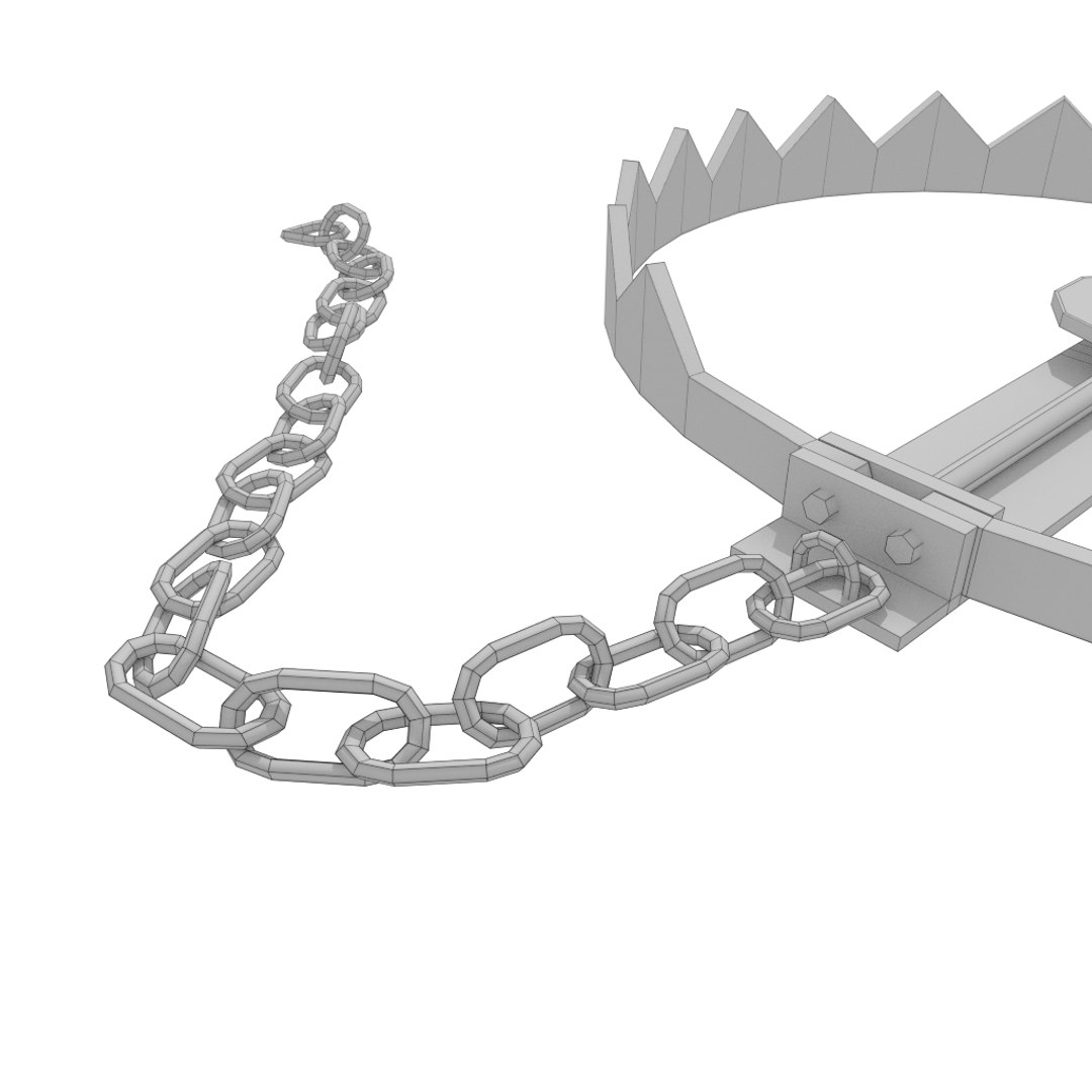 Bear Trap 3d Model
