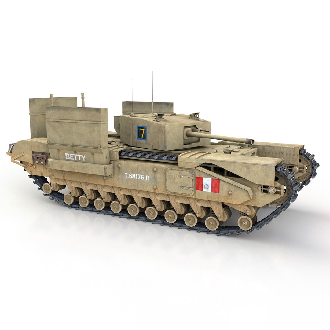 British Churchill Mk Iii 3D Model - TurboSquid 1260767
