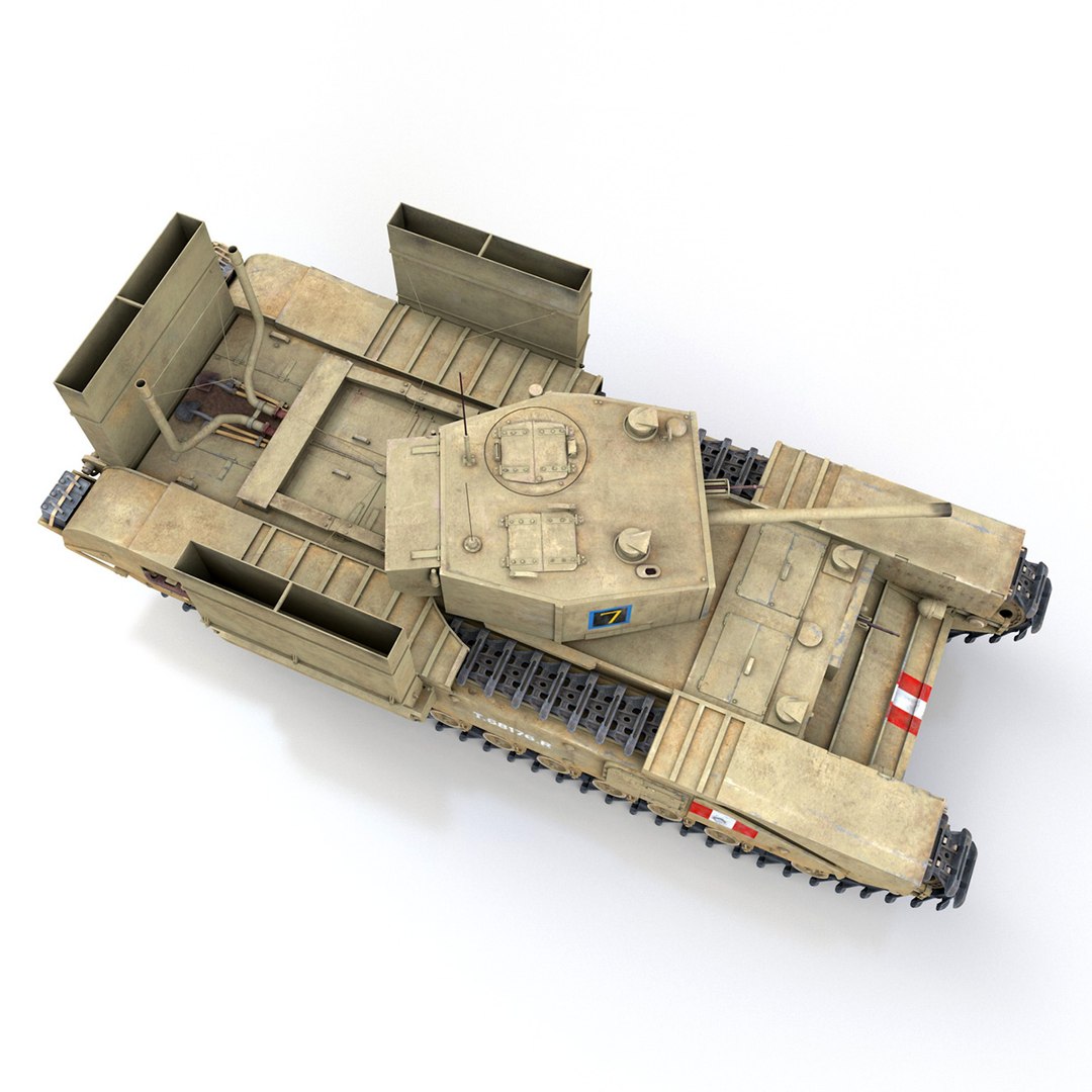 British Churchill Mk Iii 3D Model - TurboSquid 1260767
